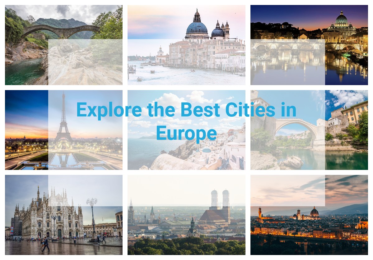 Explore the Best Cities in Europe - Project Vertigo